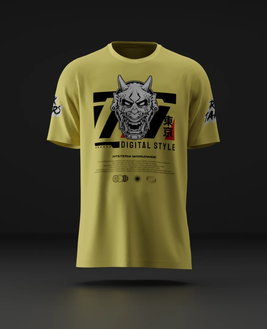 3D Regular T-Shirt Mockup Vol 16 | Template 3D Baju