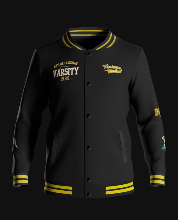 3D Varsity Jacket Mockup Vol 9 | Template Varsity Jacket 3D